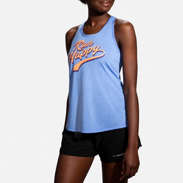Women's Distance Graphic Tank - Brooks Running Shoes SA